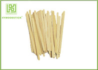 Disposable Wooden Coffee Stirrer Sticks With Paper Full Wrapped / Printing