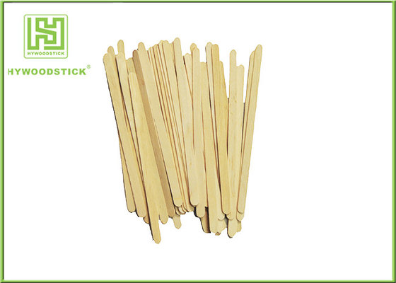 Disposable Wooden Coffee Stirrer Sticks With Paper Full Wrapped / Printing