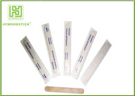 Individually Wrapped Tongue Depressors Wooden Medical Sticks For Clinic