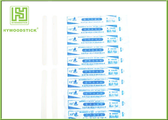 Hygienic Wooden Tongue Depressor Flat Sticks Doctor Use With LOGO Brand