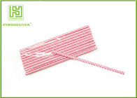 100% Recycled Party Paper Straws For Kids / Adults Food Grade OEM