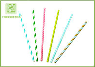 Yellow And White Party Paper Straws Party Accessories Greaseproof