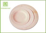 Durable Disposable Platter Plates , Strong Wooden Dessert Plates For Kids Adult
