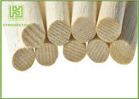 Two Points Natural Wood Sticks Wooden Dowels For Crafts With Chamfer Angles