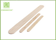 Eco Friendly Round Natural Wood Sticks For DIY Craft 140mm Length