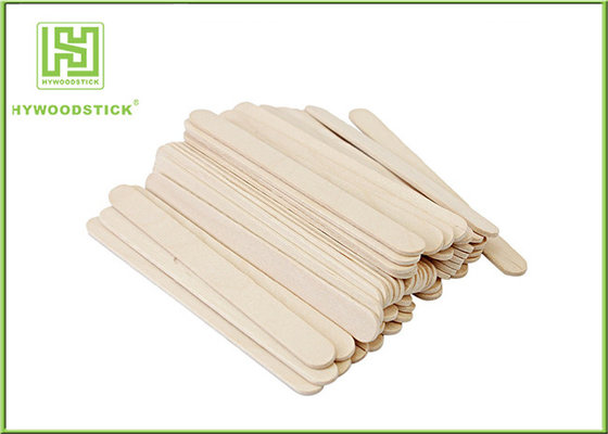 Odorless Wooden Waxing Spatulas Body Wax Applicator 100pcs / White Box