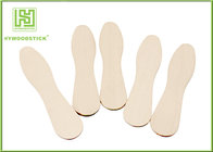 Eco - Friendly Birch Wooden Ice Cream Spoons Customized Logo And Package