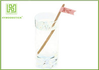 Healthy Coffee Mixer Stick , Individually Paper Sleeve Wooden Drink Stirrers