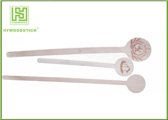 Healthy Coffee Mixer Stick , Individually Paper Sleeve Wooden Drink Stirrers