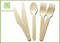 Biodegradable Eco Friendly Disposable Tableware Wooden Cultery Set Spoon Fork Knife