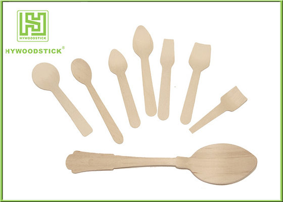 Promotional Wooden Eco Friendly Cutlery Set Spoon Fork Knife Food Grade