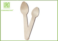 Wooden Dinner Spoons Eco Friendly Cutlery For Restaurant , Customized Logo
