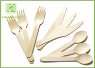 100% Natural Wooden Retail Eco Friendly Cutlery 100 Forks 100 Knives 100 Spoons
