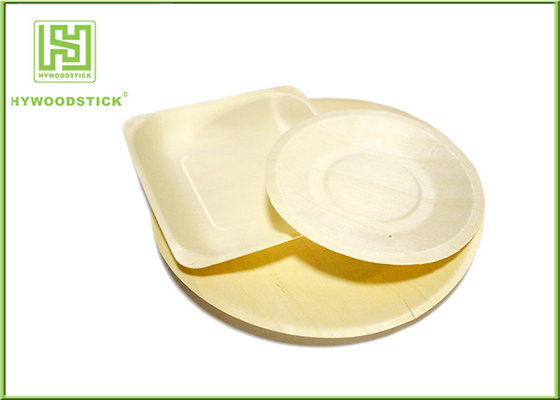 Eco Friendly Disposable Wooden Plates Bulk Camping Dinnerware Sets