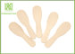 Customized Shape and Size 93mm Flat Edge Ice Cream Spoon Sticks supplier